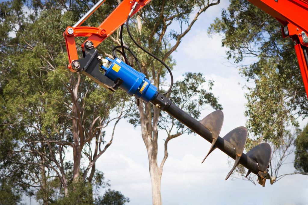 Hydraulic Augers – Genesis Hydraulic Breakers & Attachments Ltd